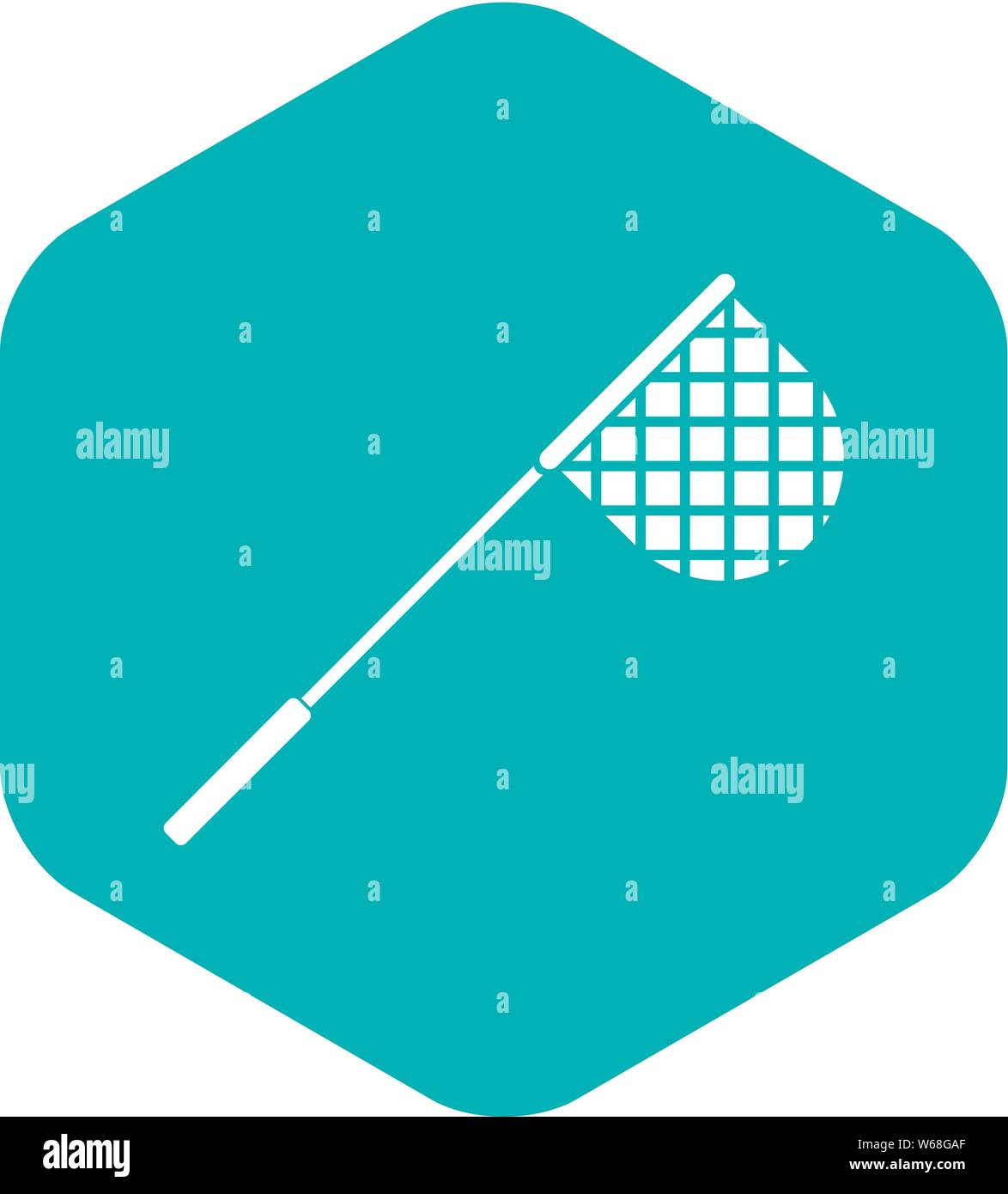 Fishing net icon, simple style Stock Vector Image & Art - Alamy