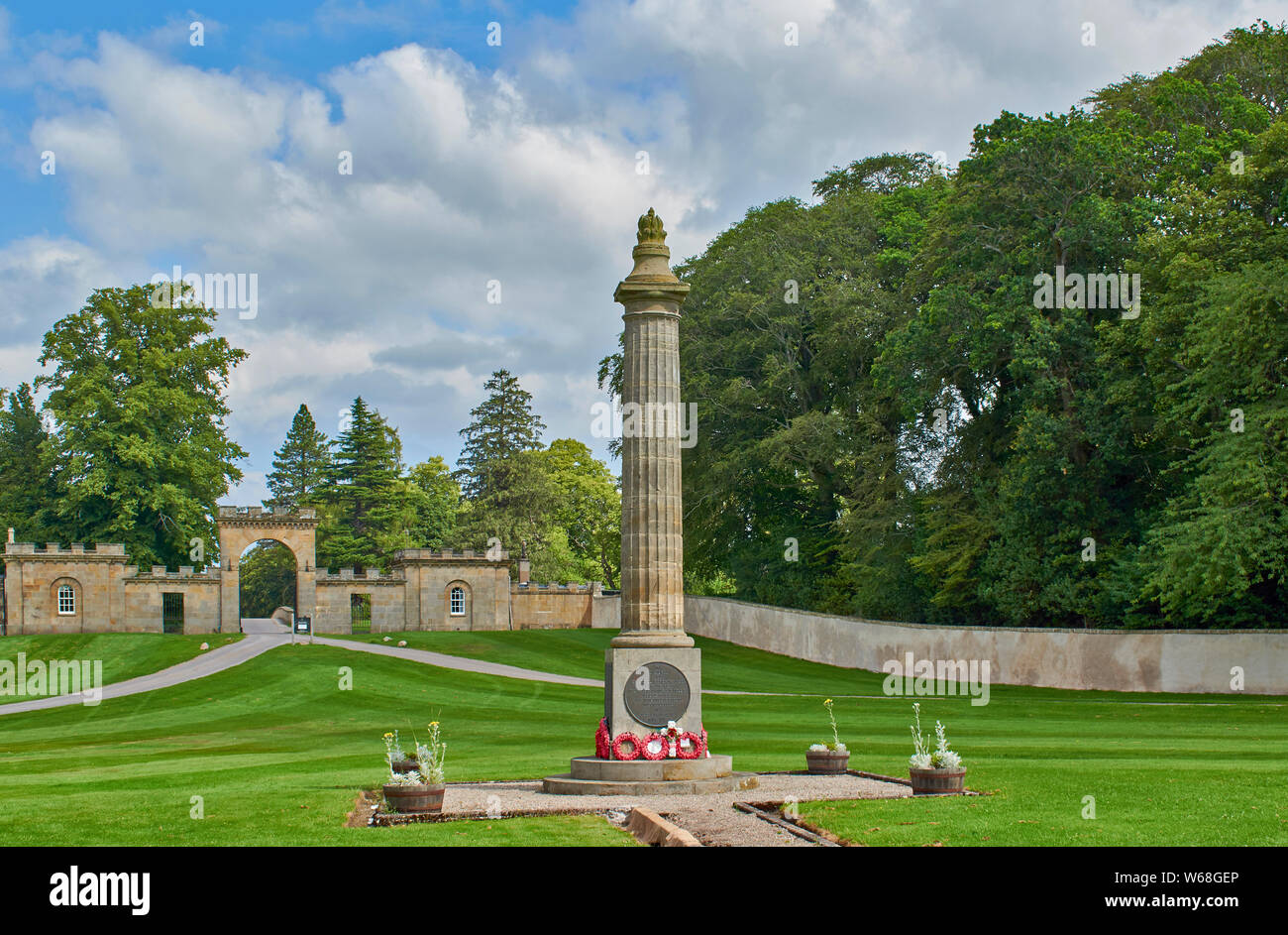 Gordon castle walled garden hi-res stock photography and images - Alamy