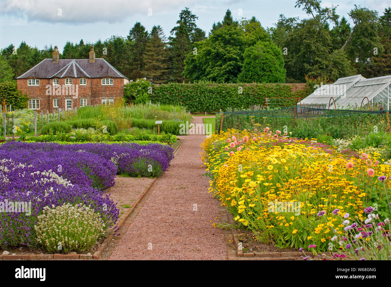 Gordon castle walled garden hi-res stock photography and images - Alamy