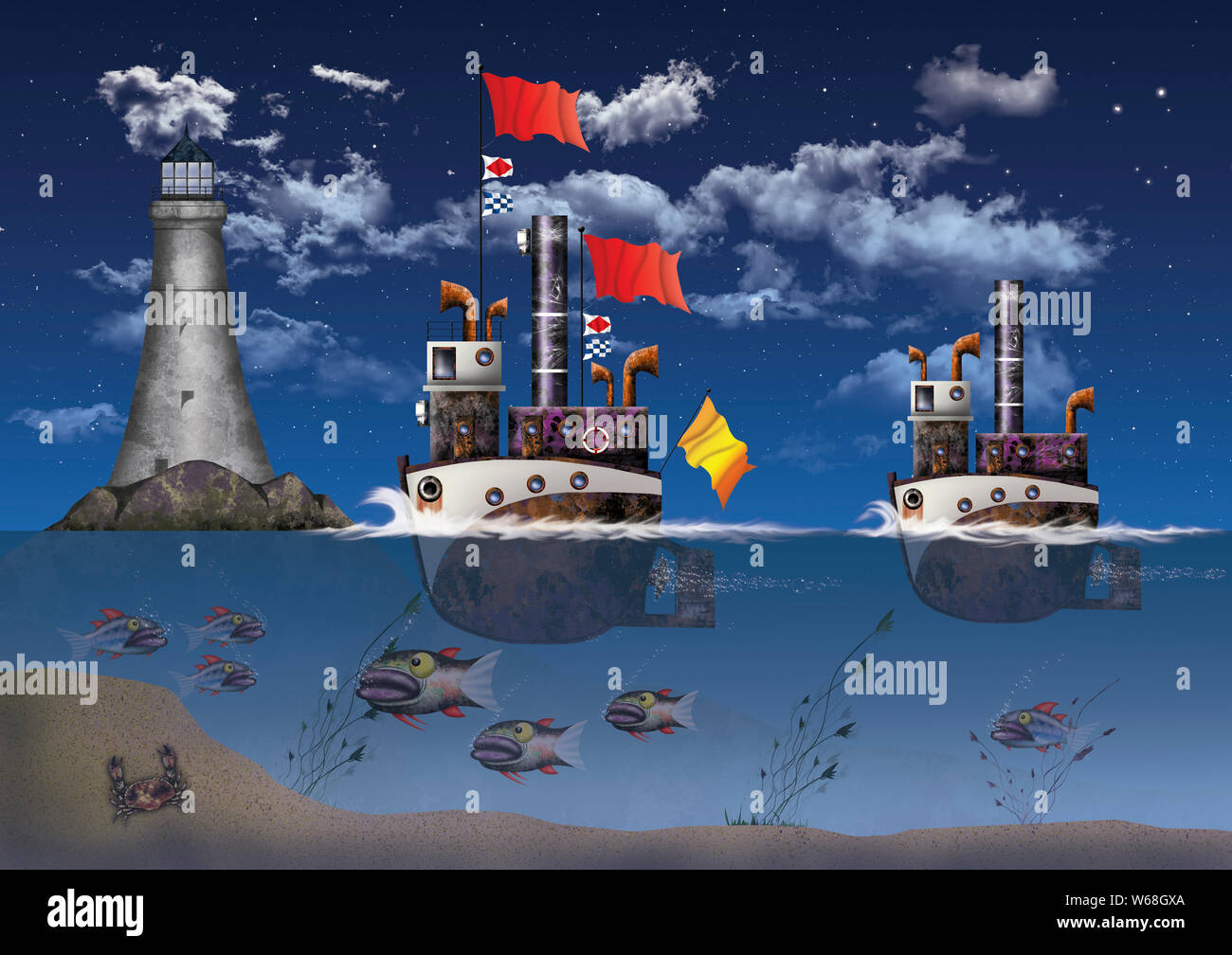 Sailing steam ships hi-res stock photography and images - Alamy