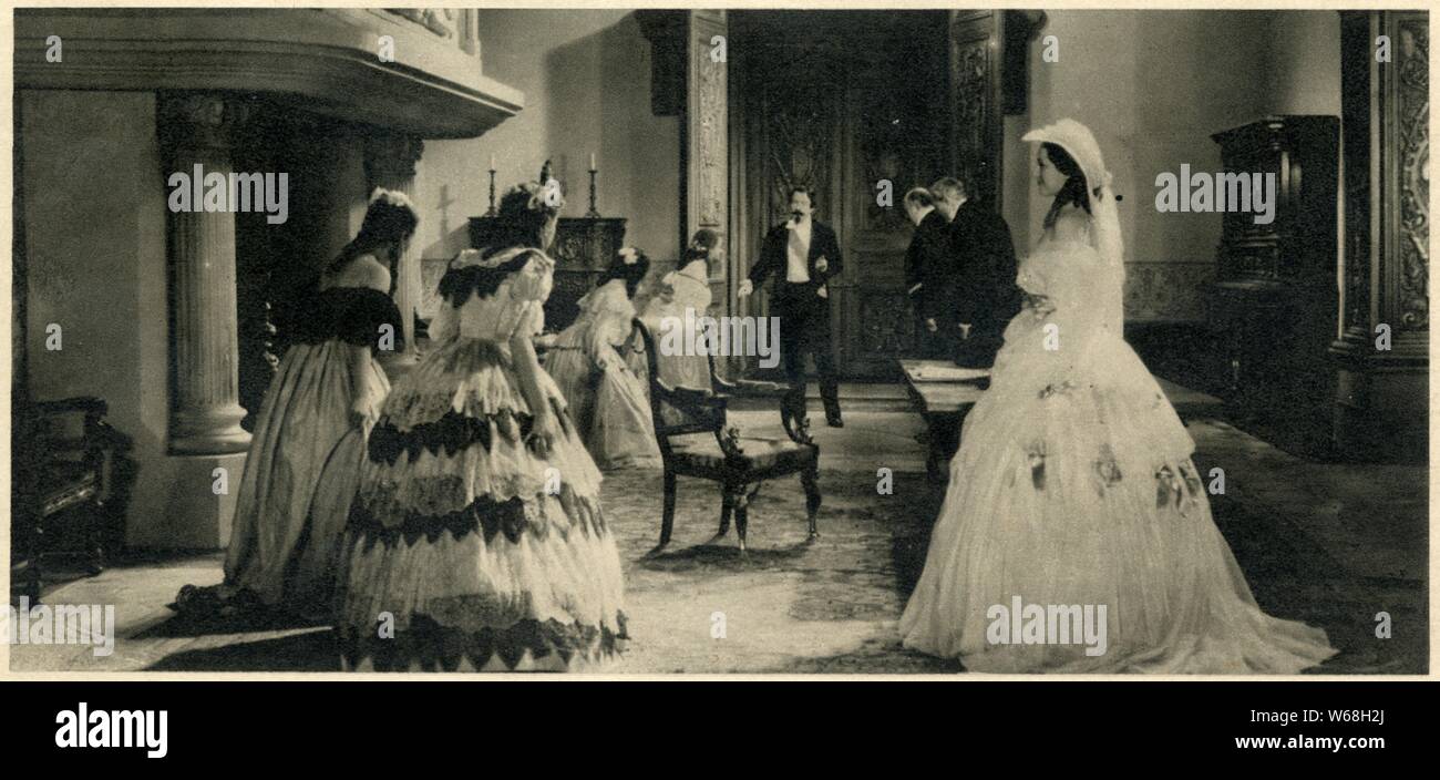 EN 1856 - NAPOLÉON III (M.SACHA GUITRY ) ET L'IMPÉRATRICE EUGÉNIE ...