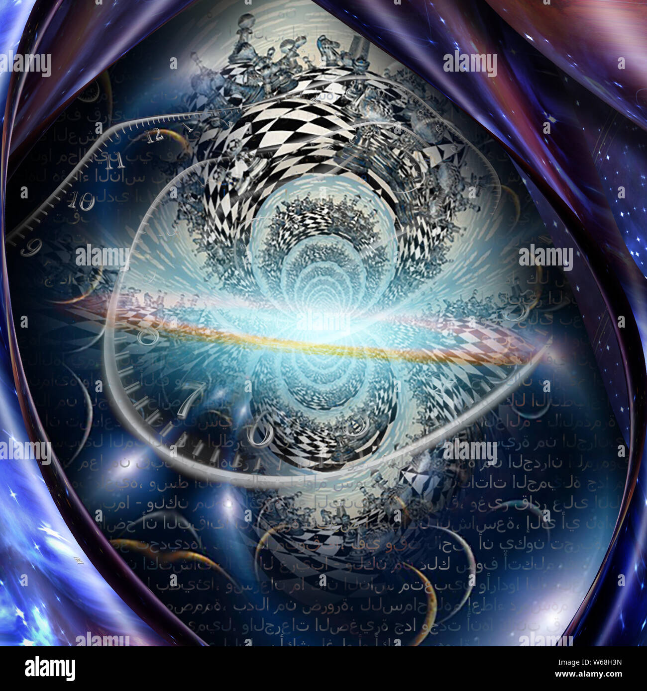 Warped space time hi-res stock photography and images - Alamy