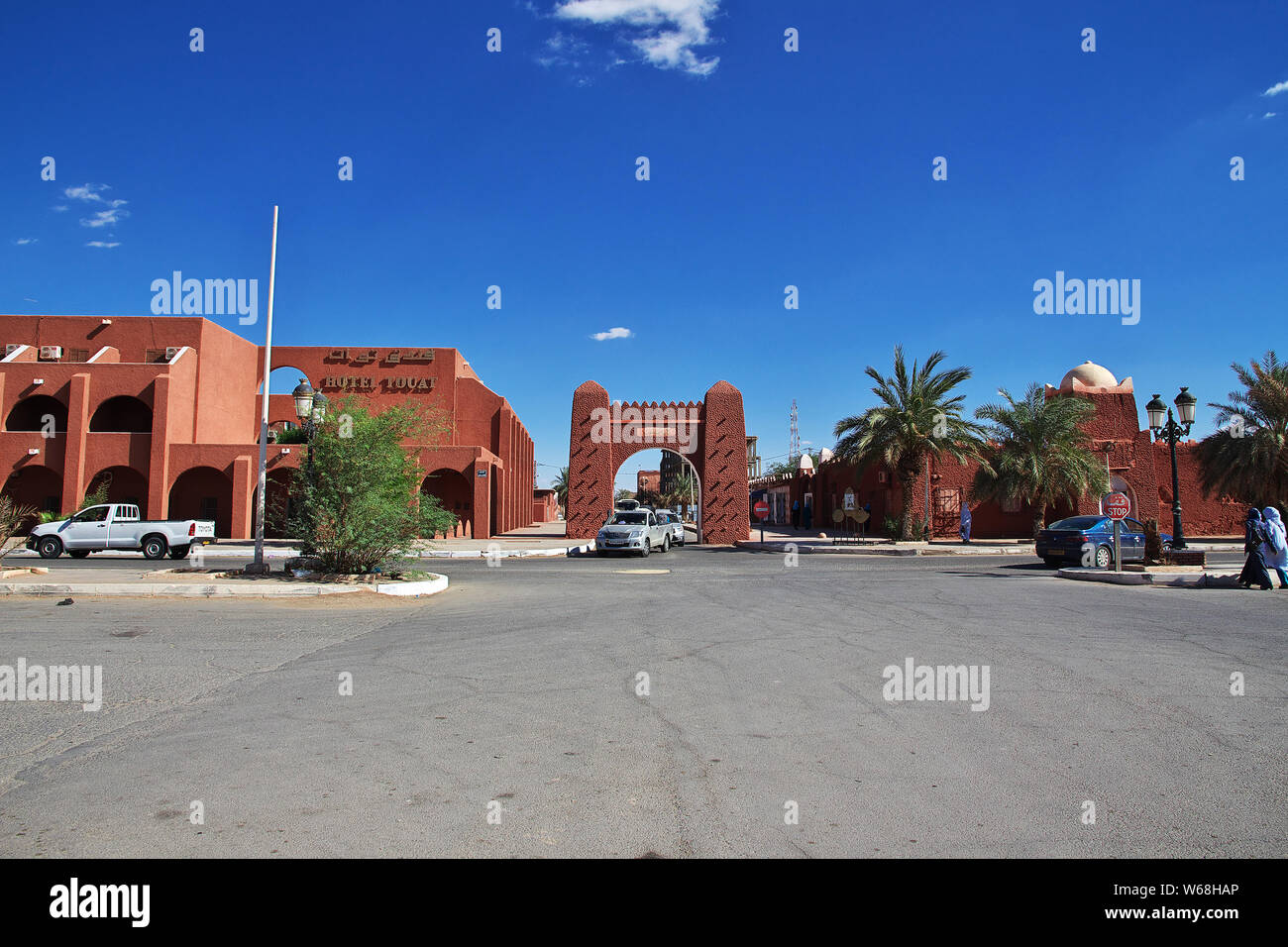 Adrar city in desert Sahara, Algeria Stock Photo - Alamy