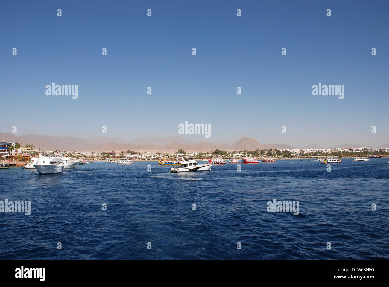 The marina at Naama Bay in Sharm el Sheikh, Egypt Stock Photo - Alamy
