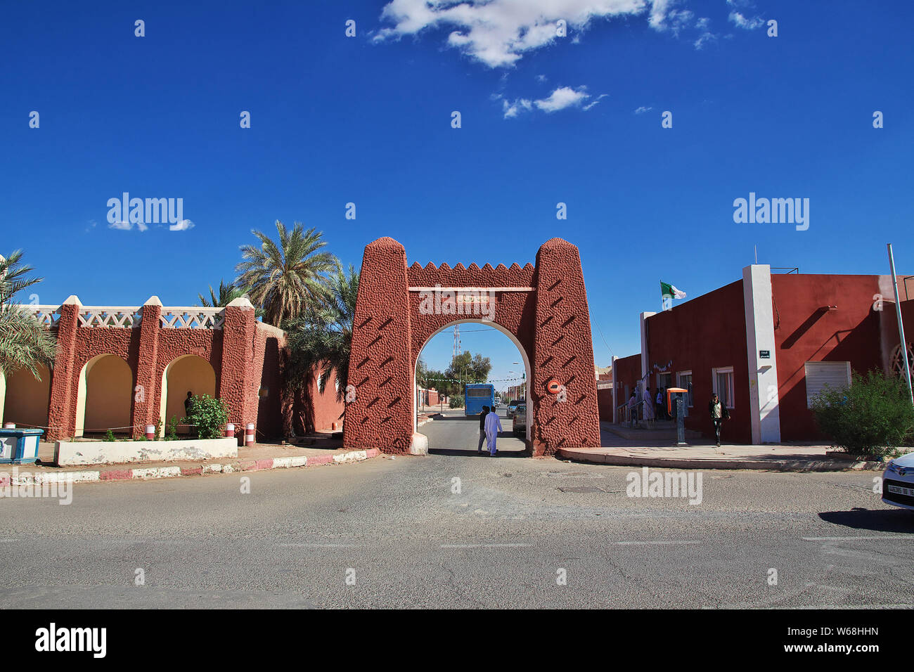 Adrar city in desert Sahara, Algeria Stock Photo - Alamy