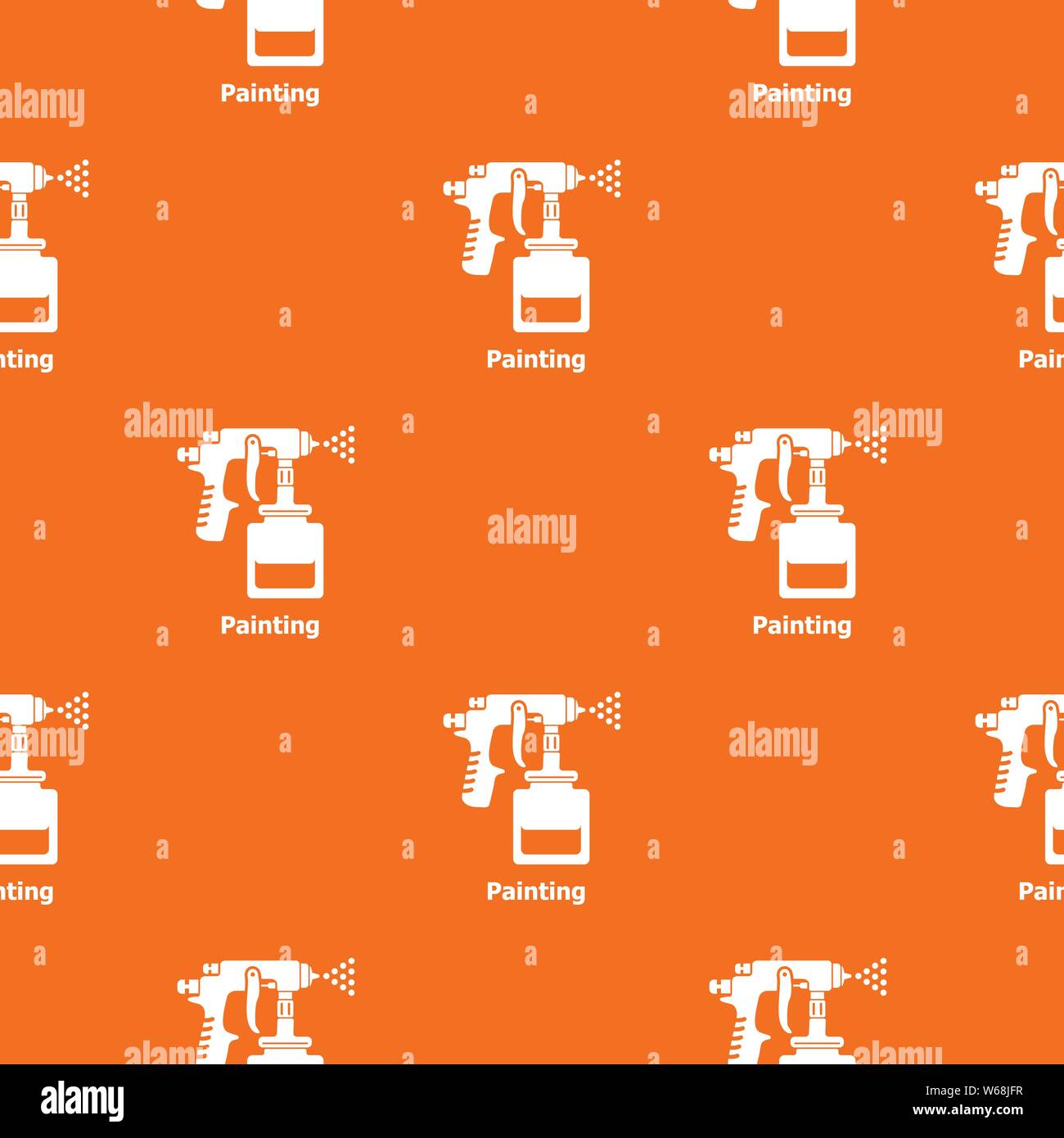 Air pistol white background Stock Vector Images - Alamy