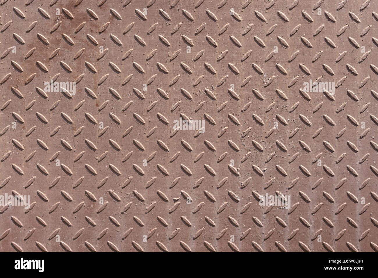Corrugated metal surface with diamond plate texture. The diamond steel ...