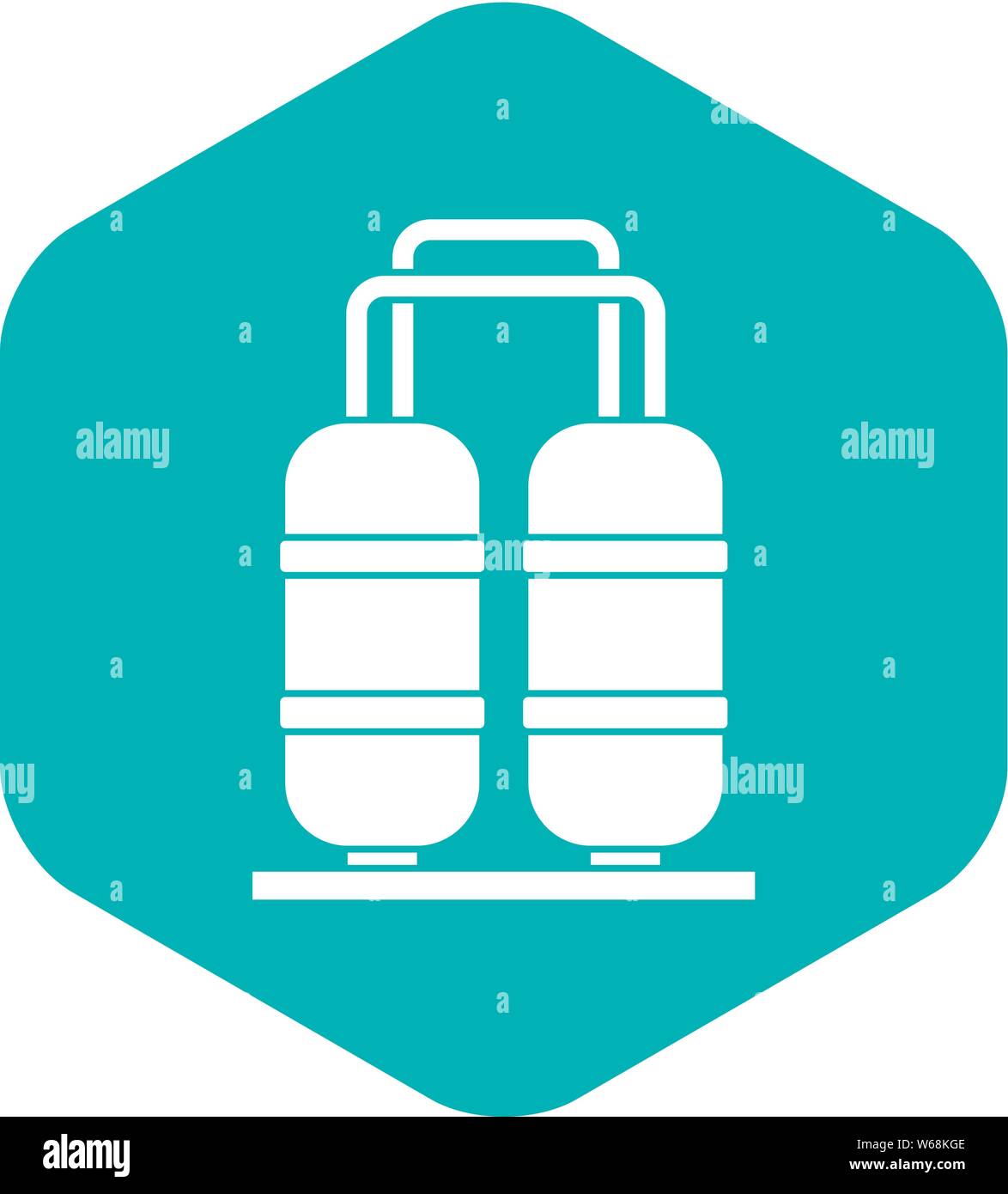 Oil refinery plant icon, simple style Stock Vector Image & Art - Alamy