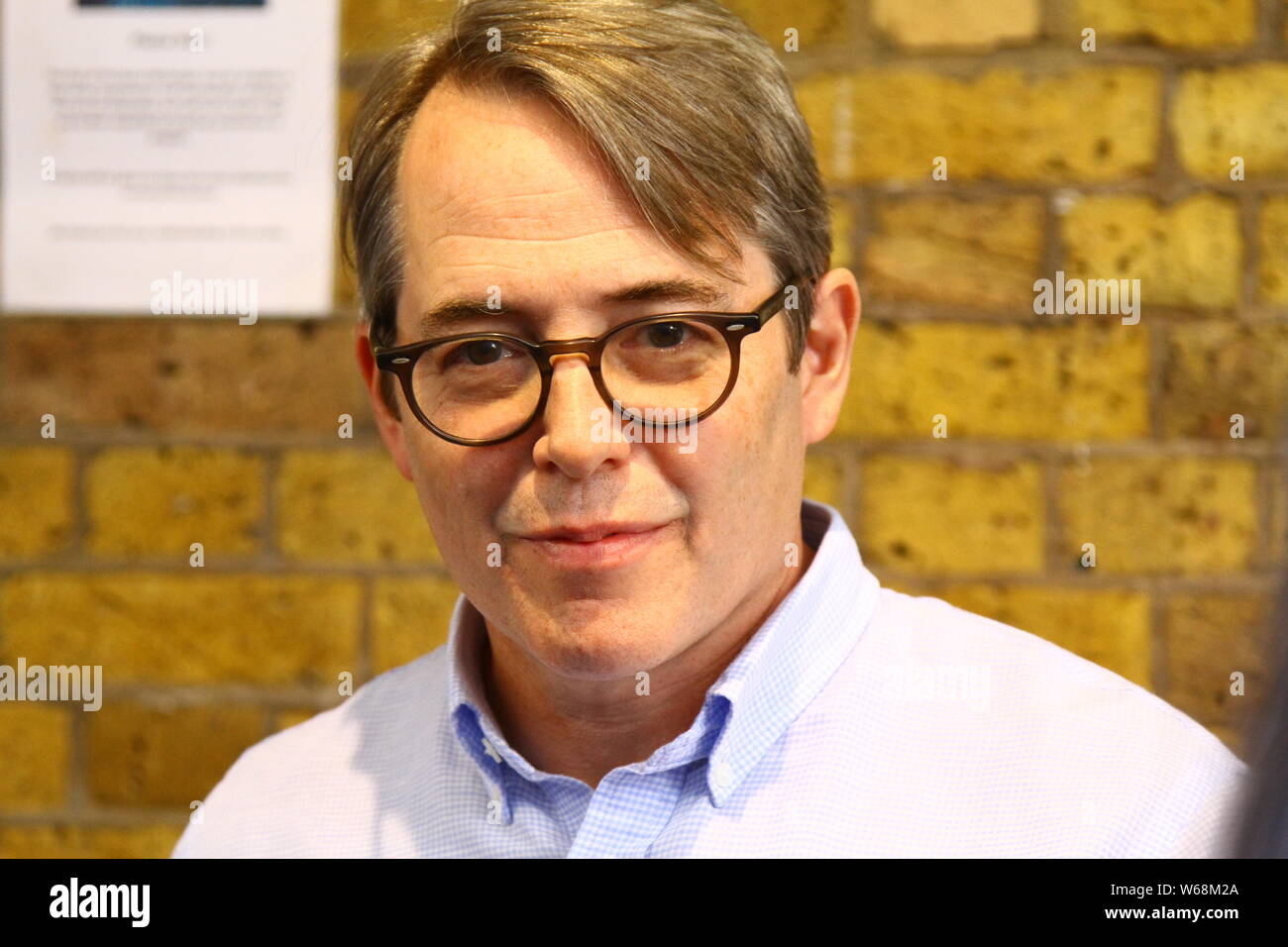 MATTHEW BRODERICK ACTOR AND SINGER IN FILM AND STAGE PICTURED IN LONDON ...
