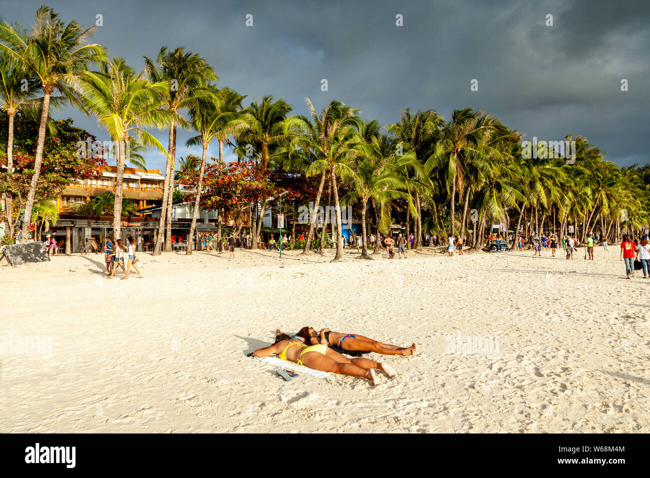 White Beach, Boracay, Aklan, The Philippines Stock Photo - Alamy