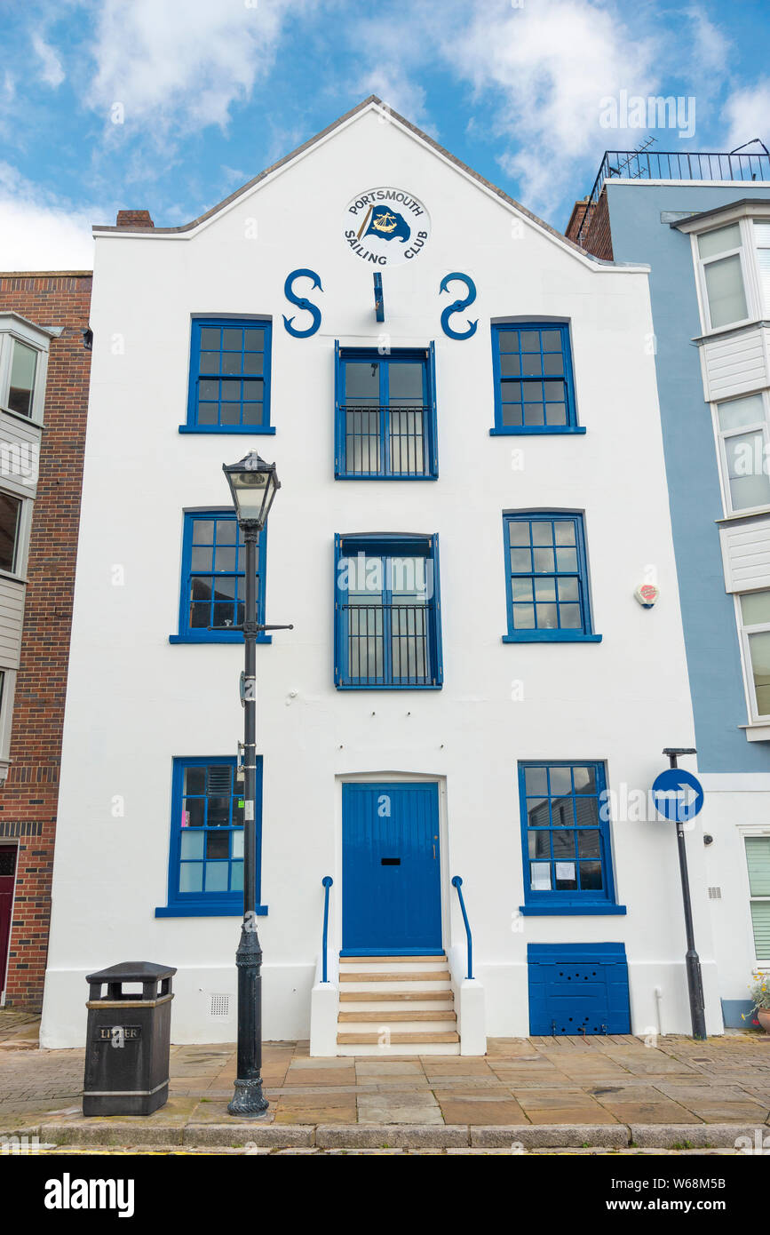 Portsmouth Sailing Club headquarters and club house, The Old Consulate ... Portsmouth Sailing Club headquarters and club house, The Old Consulate ...