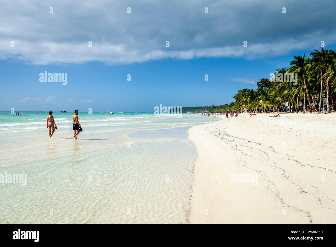 White Beach, Boracay, Aklan, The Philippines Stock Photo - Alamy