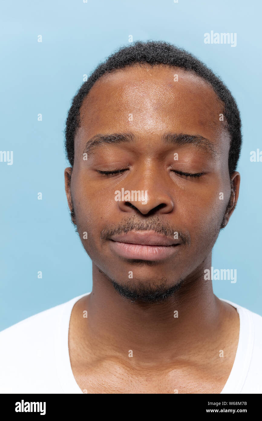 Calm facial expression hi-res stock photography and images - Alamy