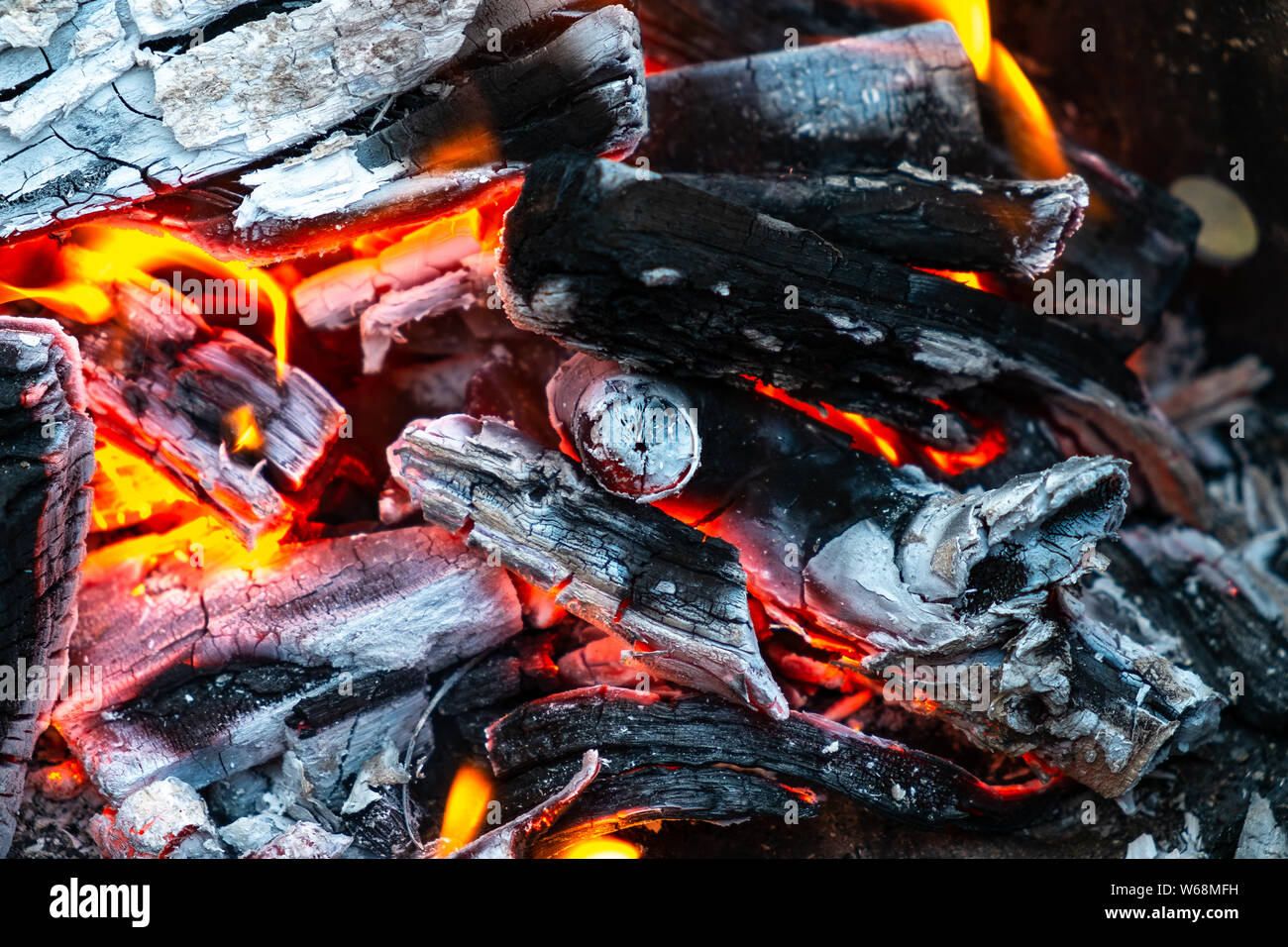 Smoldering Campfire High Resolution Stock Photography and Images - Alamy