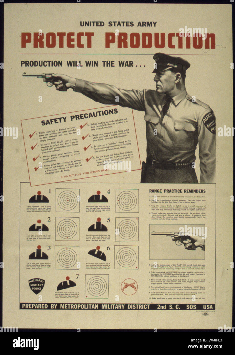 UNITED STATES ARMY PROTECT PRODUCTION Stock Photo - Alamy