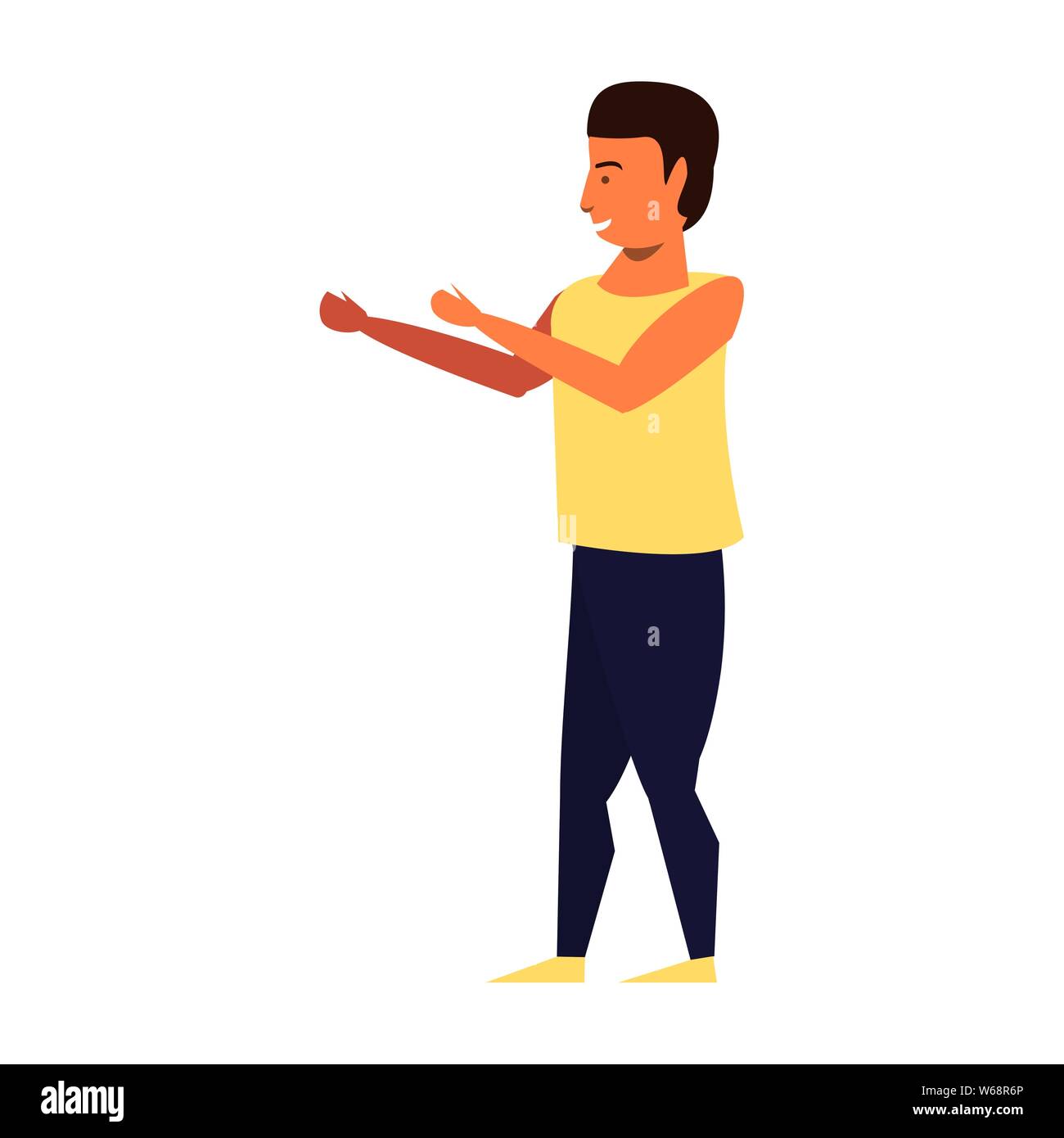 fitness sport exercise lifestyle cartoon Stock Vector Image & Art - Alamy