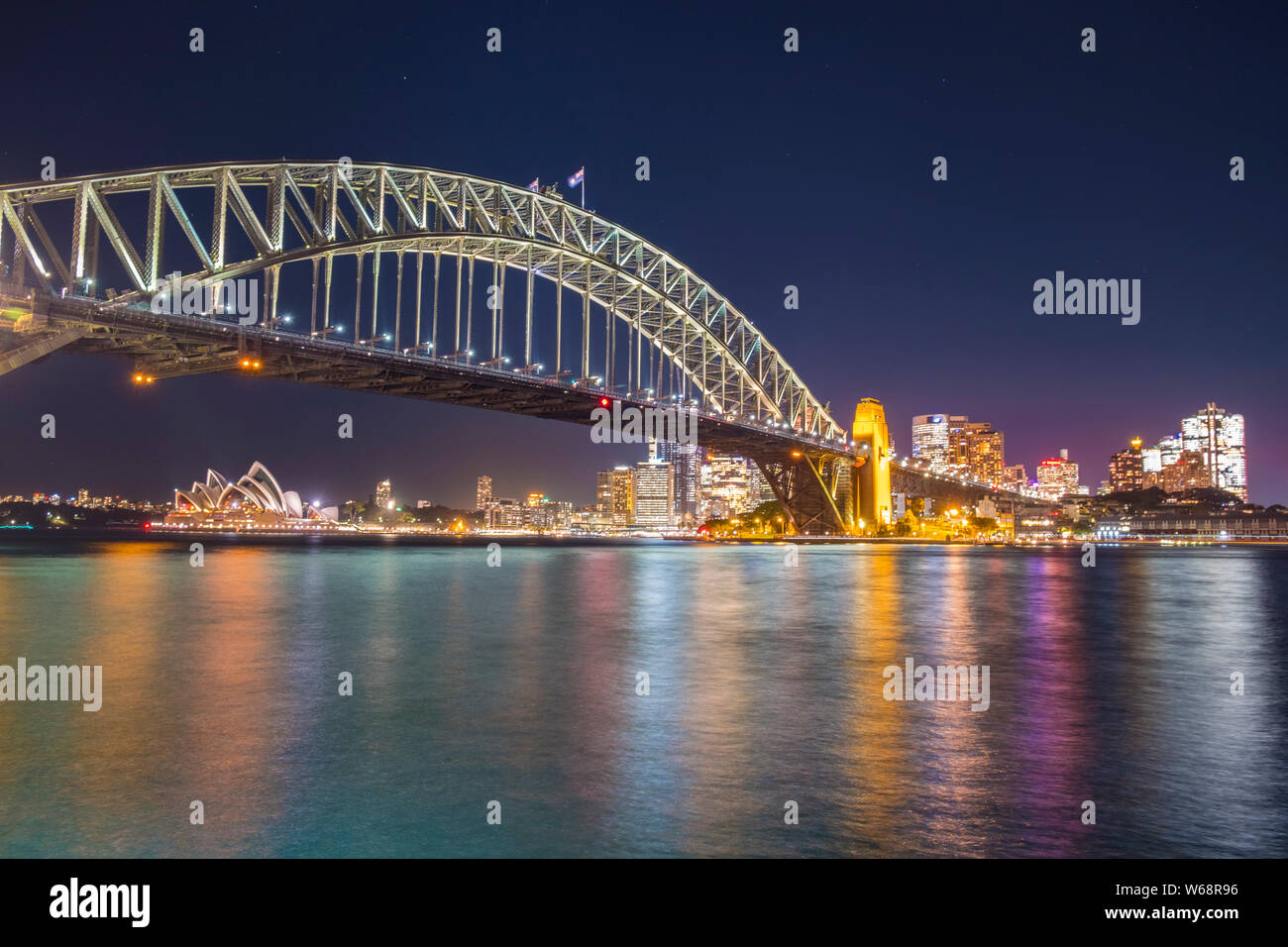 The Sydney Harbour Bridge is a heritage-listed steel through arch ...