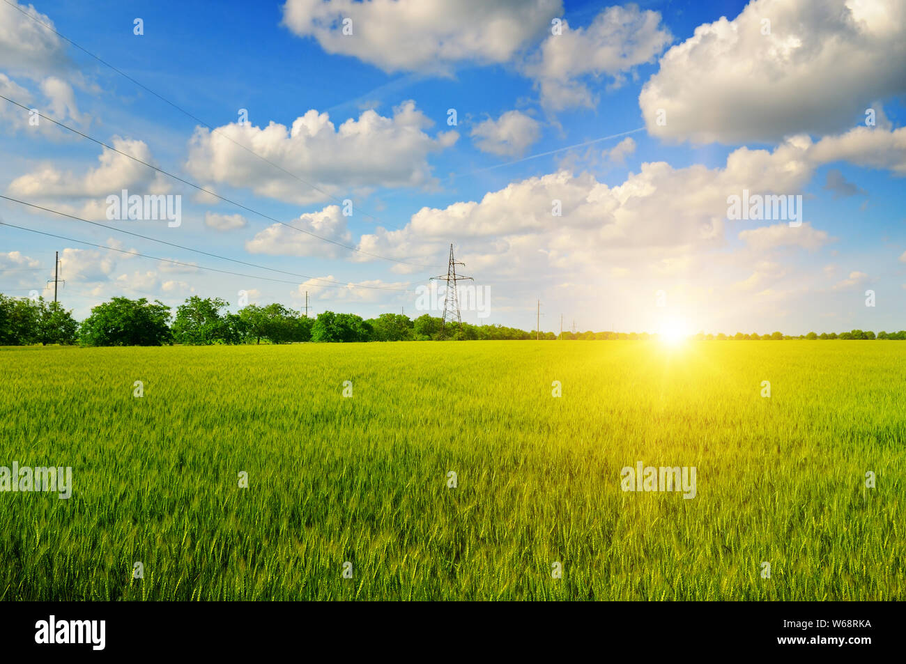 Corny sunset hi-res stock photography and images - Alamy