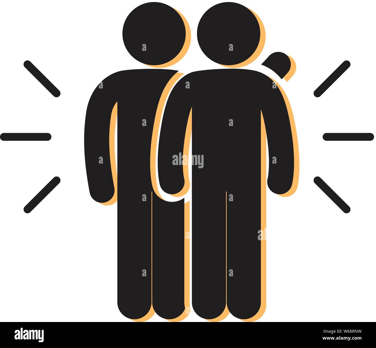 Emotional support Stock Vector Images - Alamy