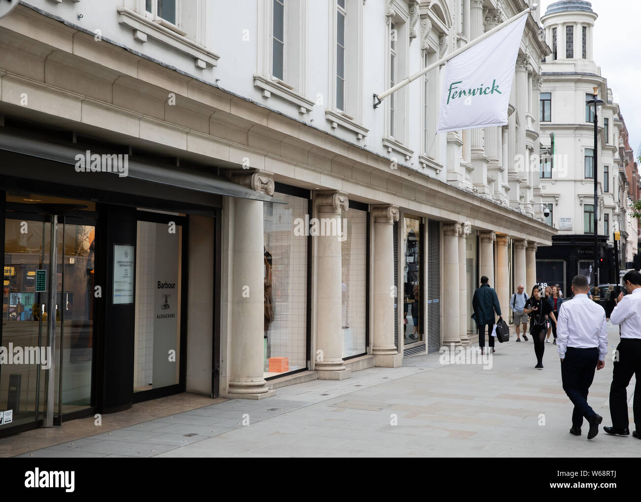 Fenwick store in Bond Street London Stock Photo - Alamy
