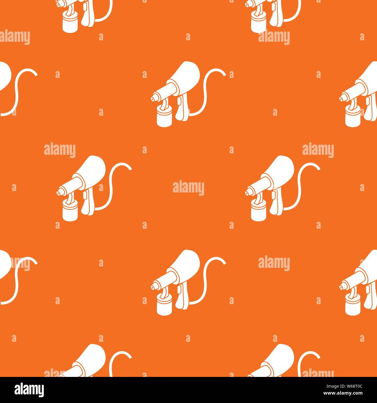 Air paint sprayer pattern vector orange Stock Vector Image & Art - Alamy