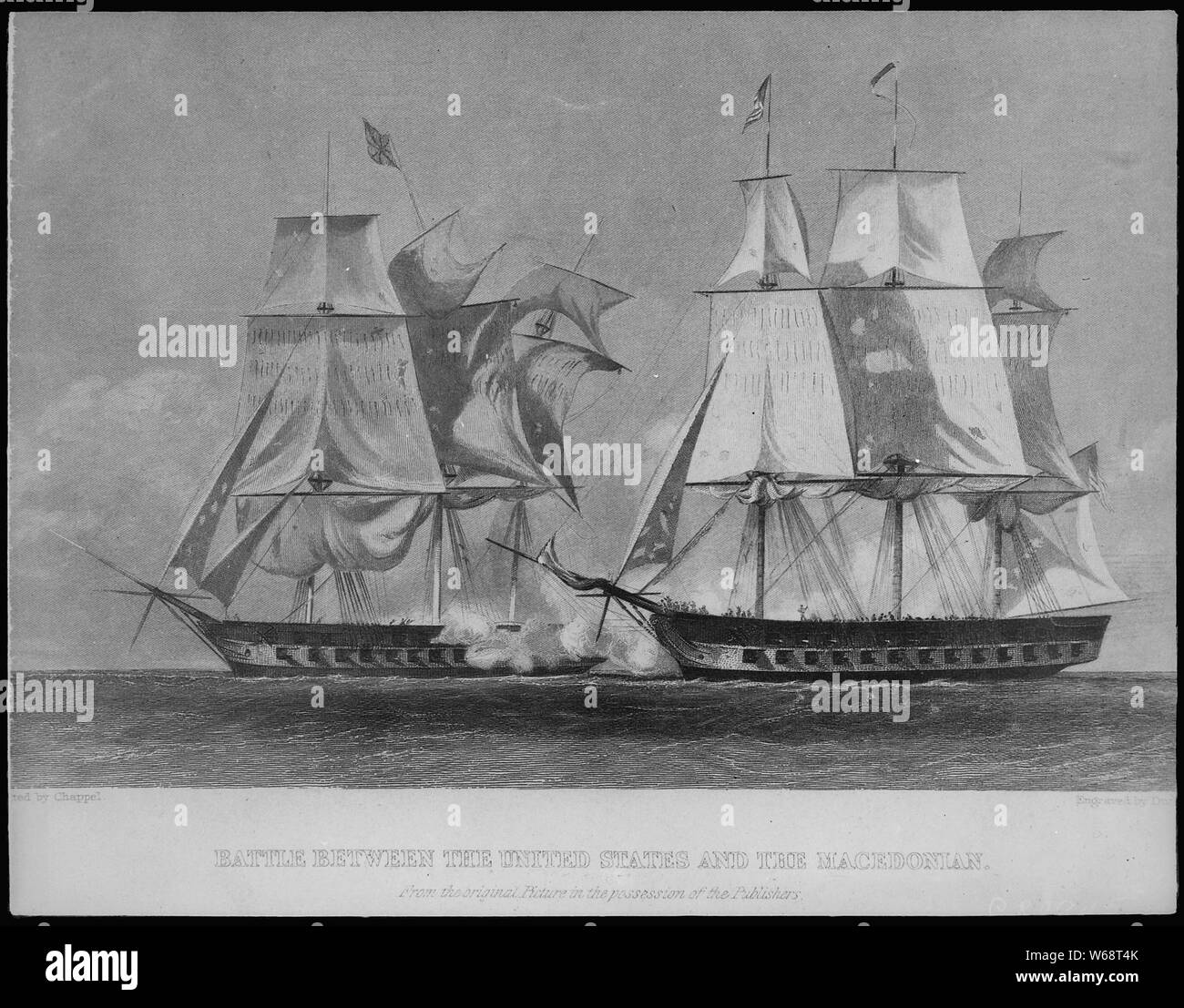 United States, 1812; Scope and content: The United States, a 44-gun ...