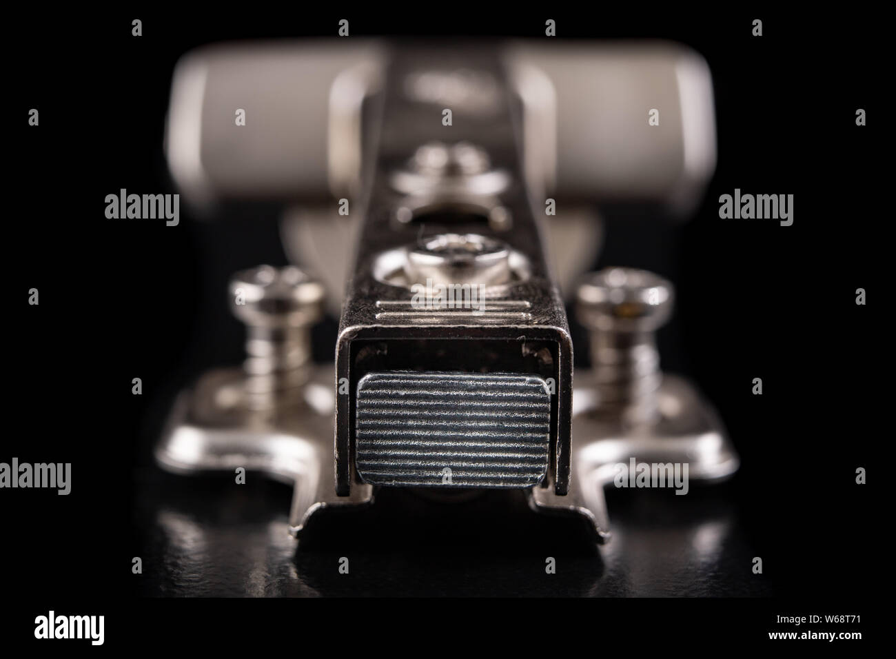 Metal furniture hinges with hydraulic brake. Furniture accessories for ...