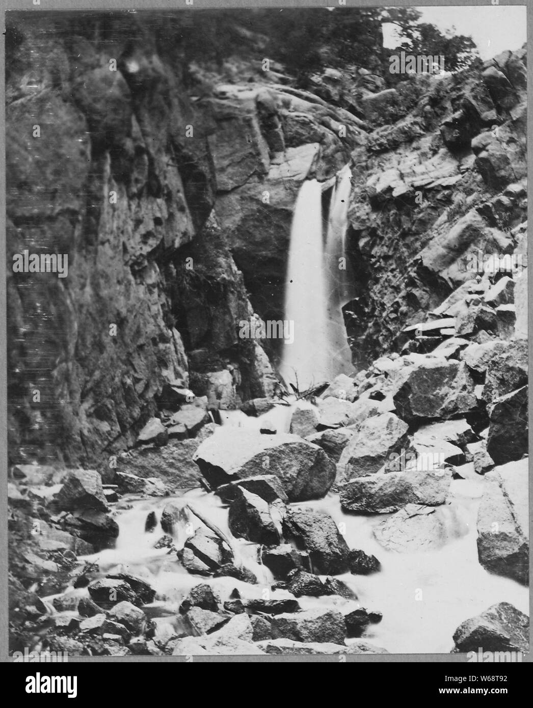 Ute Falls, in Ute Pass, Colorado Stock Photo - Alamy