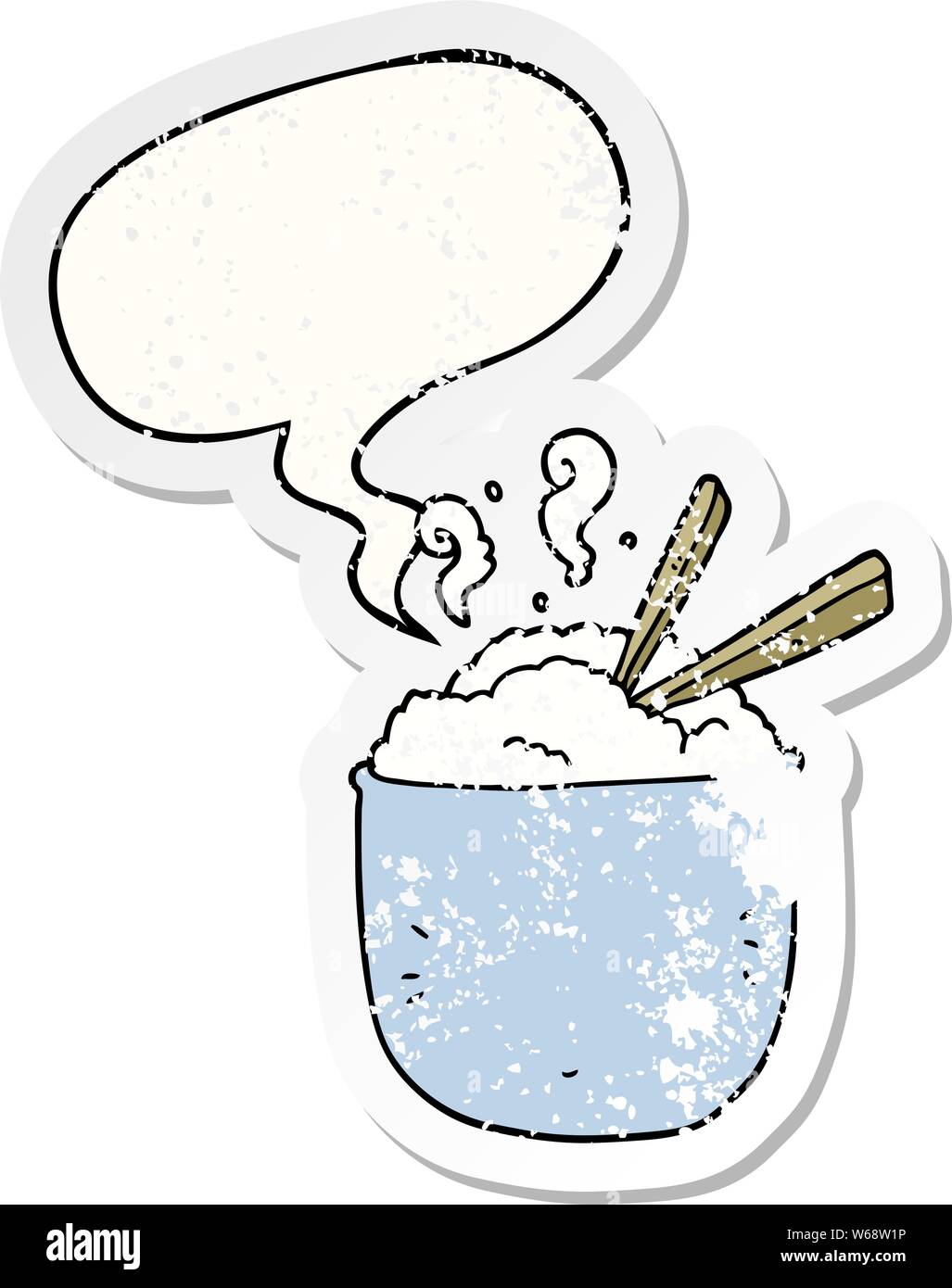 Old label rice Stock Vector Images - Alamy