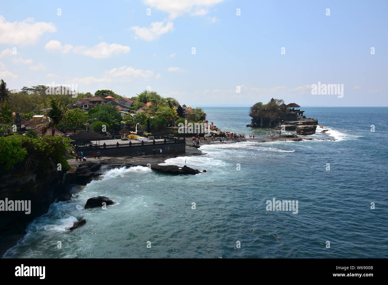 Tanah Lot temple, Pura Tanah Lot, Tabanan, Bali, Indonesia, Asia Stock ...