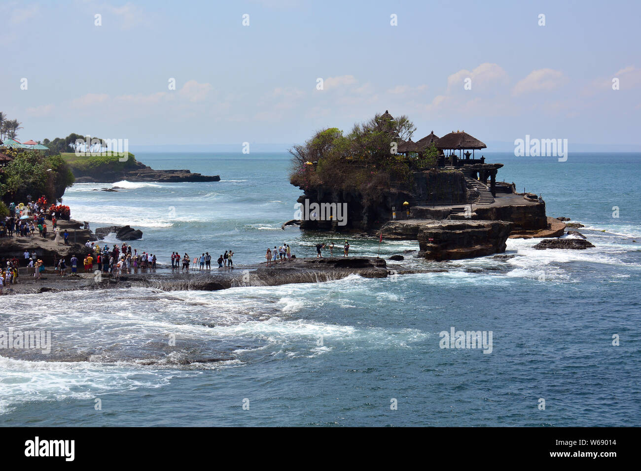 Tanah Lot temple, Pura Tanah Lot, Tabanan, Bali, Indonesia, Asia Stock ...