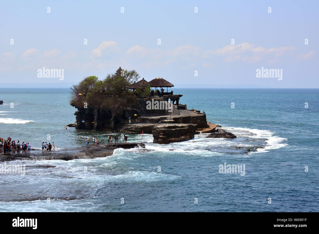 Tanah Lot temple, Pura Tanah Lot, Tabanan, Bali, Indonesia, Asia Stock ...