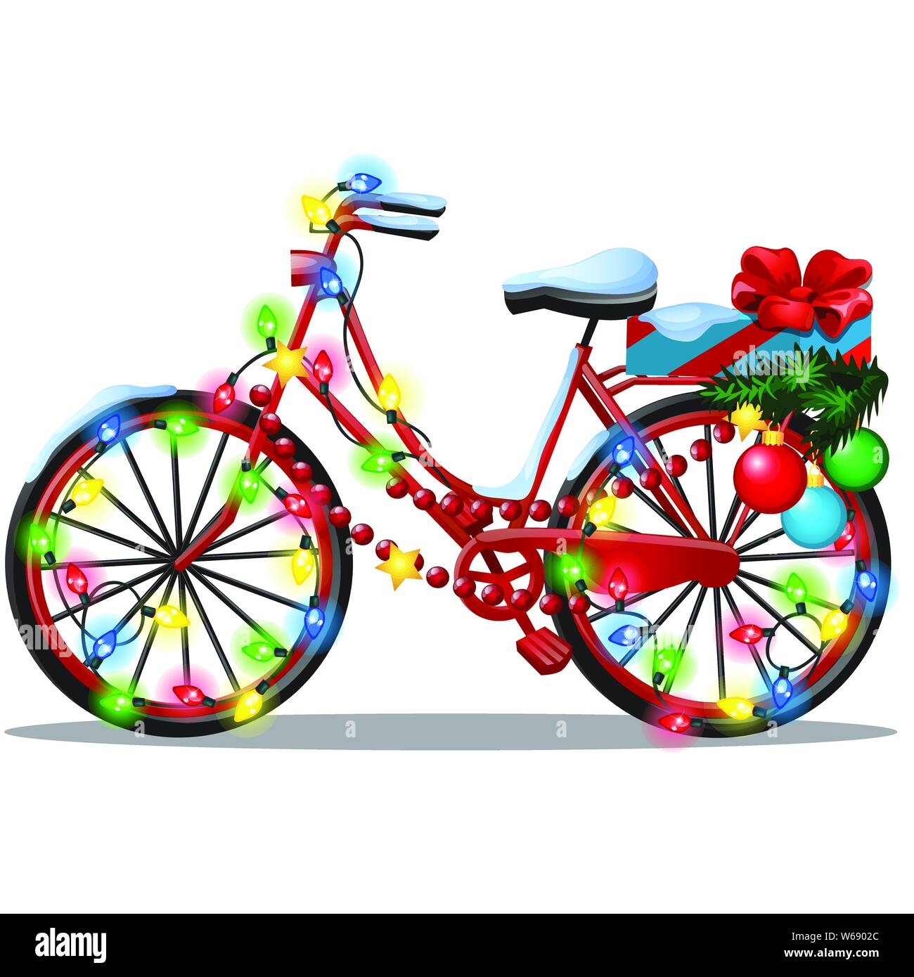 Vintage Bicycle Clip Art