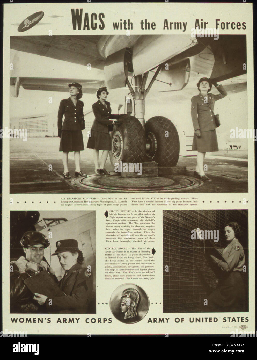 WACS WITH THE ARMY SERVICE FORCES Stock Photo - Alamy