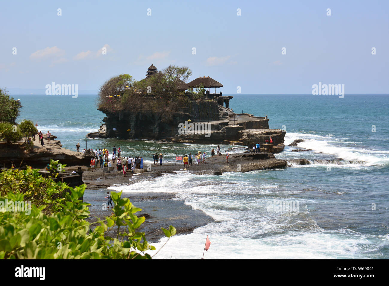 Tanah Lot temple, Pura Tanah Lot, Tabanan, Bali, Indonesia, Asia Stock ...
