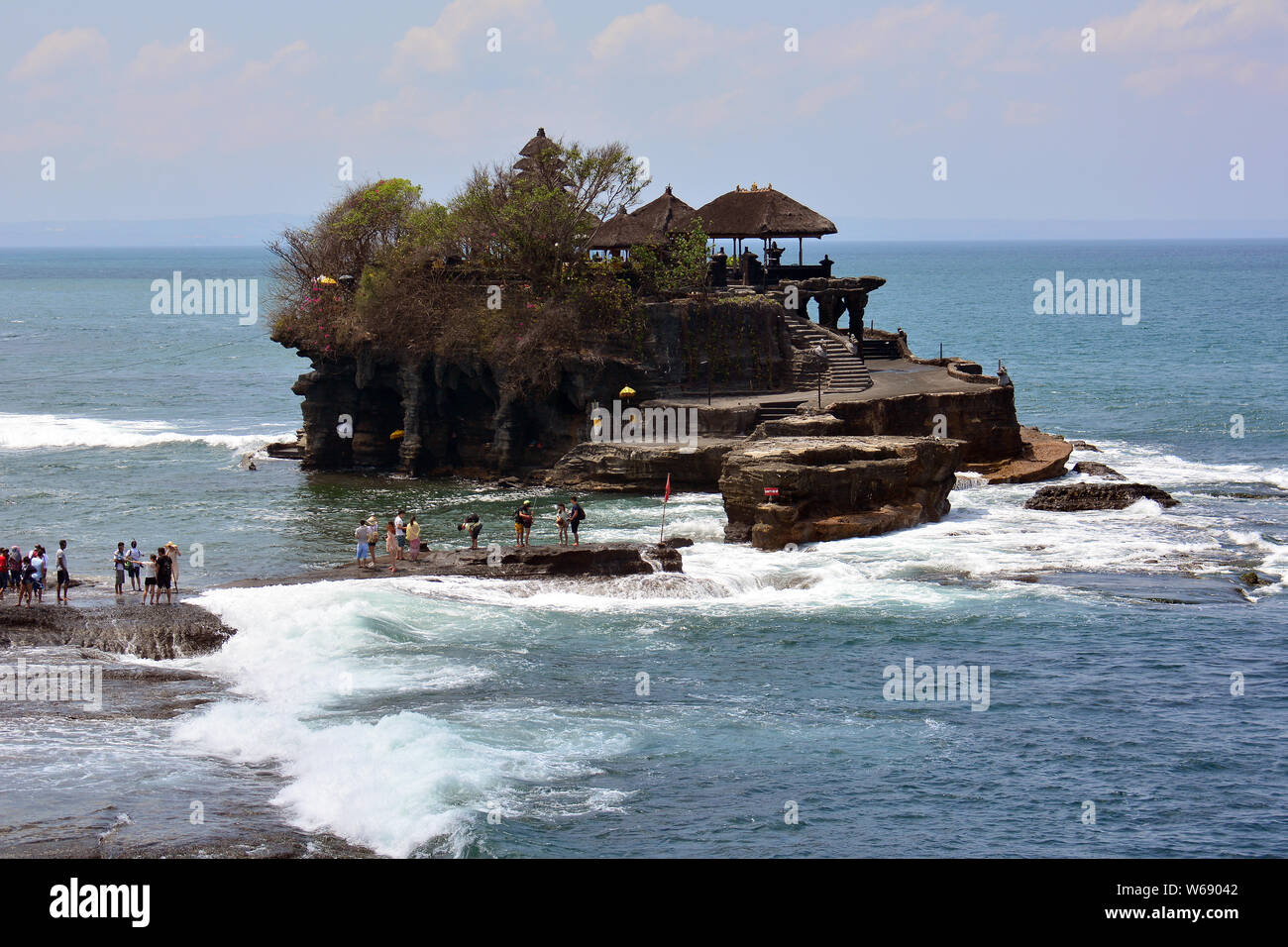Tanah Lot temple, Pura Tanah Lot, Tabanan, Bali, Indonesia, Asia Stock ...