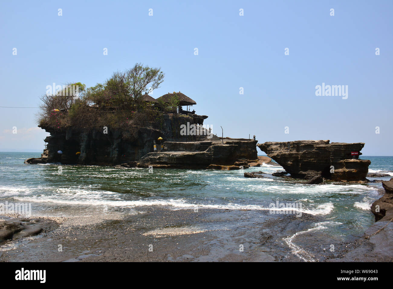 Tanah Lot temple, Pura Tanah Lot, Tabanan, Bali, Indonesia, Asia Stock ...