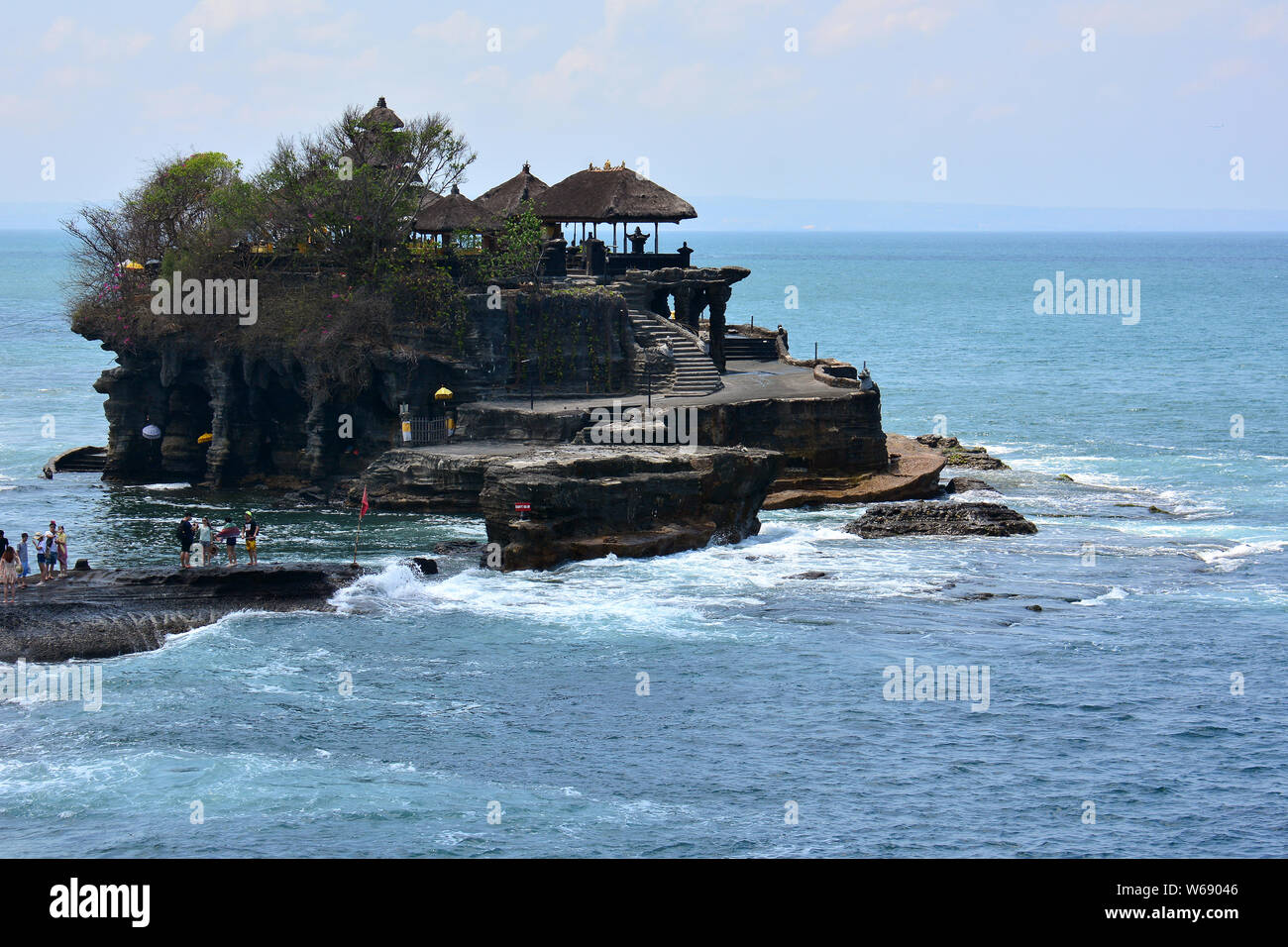 Tanah Lot temple, Pura Tanah Lot, Tabanan, Bali, Indonesia, Asia Stock ...