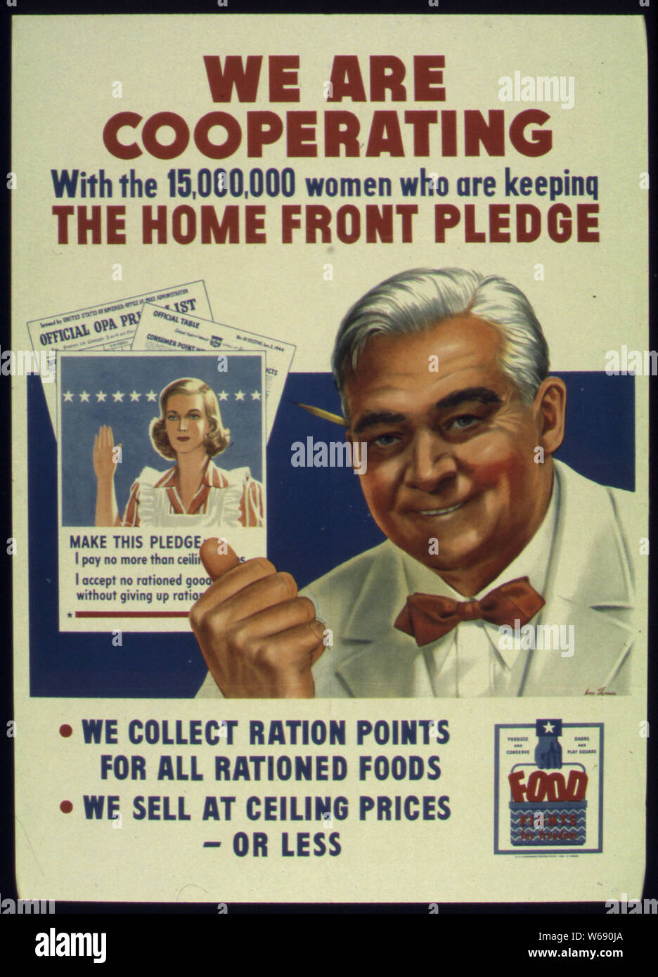 WE ARE COOPERATING WITH THE 15,000,000 WOMEN WHO ARE KEEPING THE HOME ...