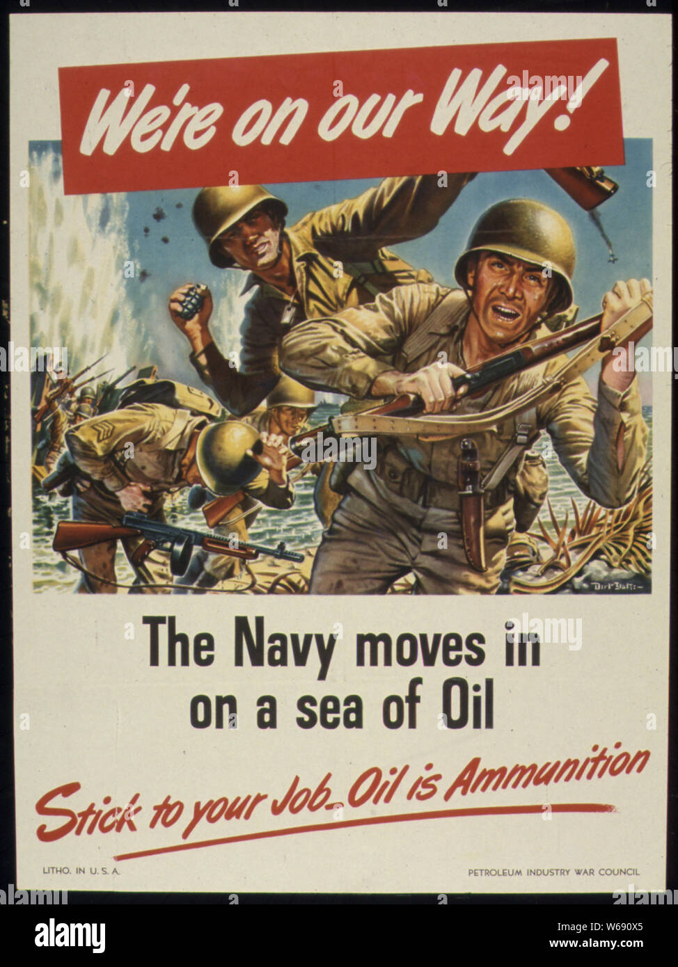 WE'RE ON OUR WAY Stock Photo - Alamy