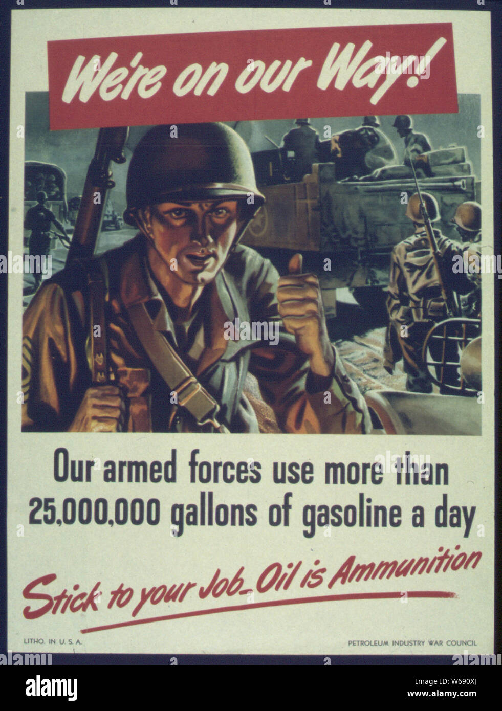 WE'RE ON OUR WAY Stock Photo - Alamy