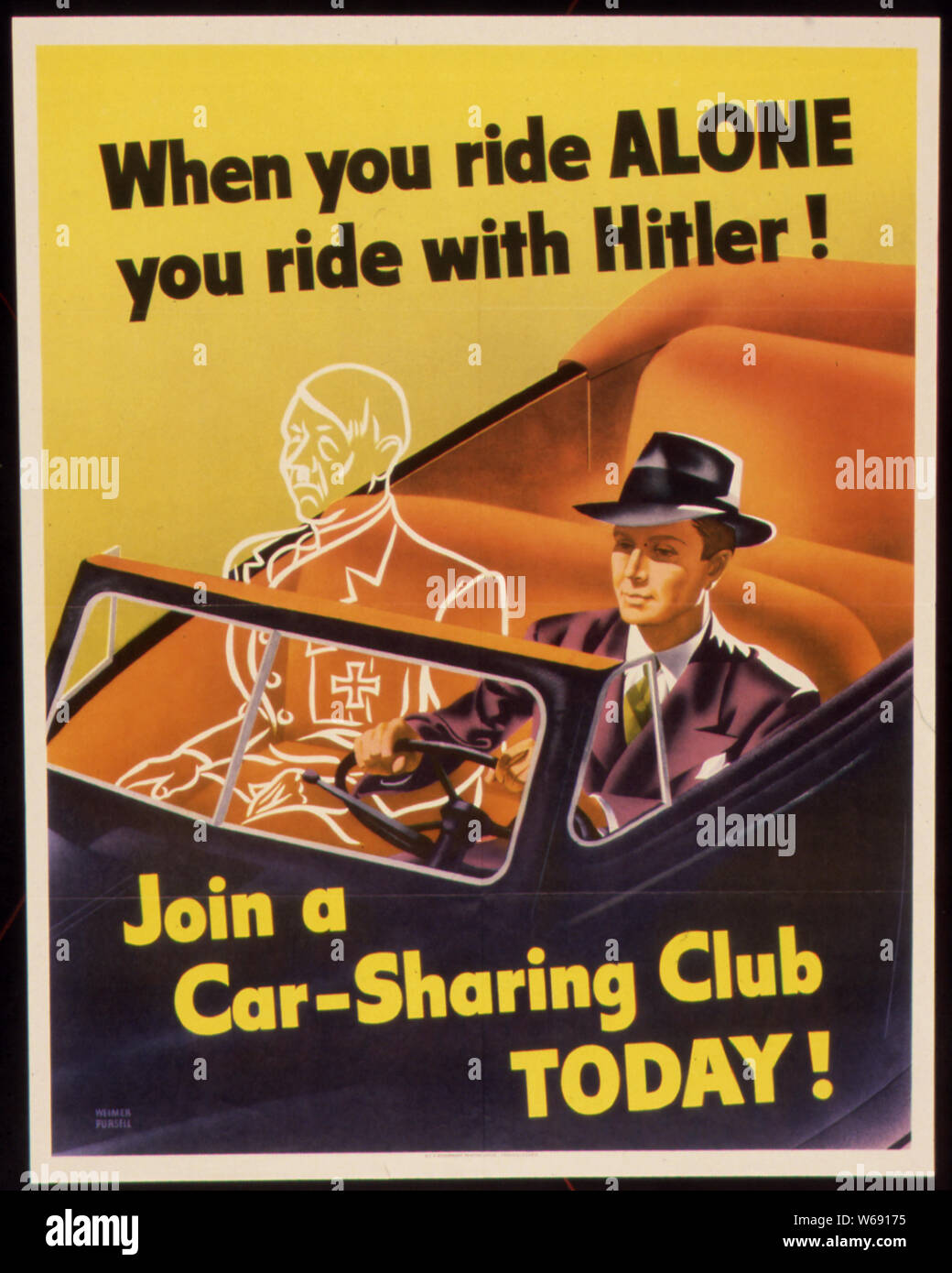 Hitler car ride hi-res stock photography and images - Alamy