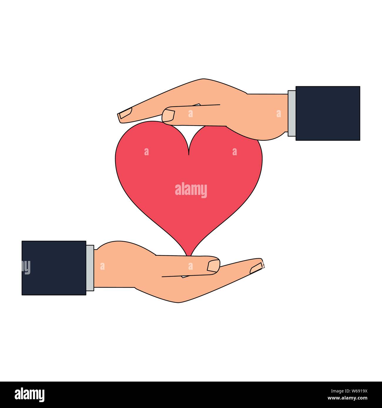 insurance protection risk security cartoon Stock Vector Image & Art - Alamy