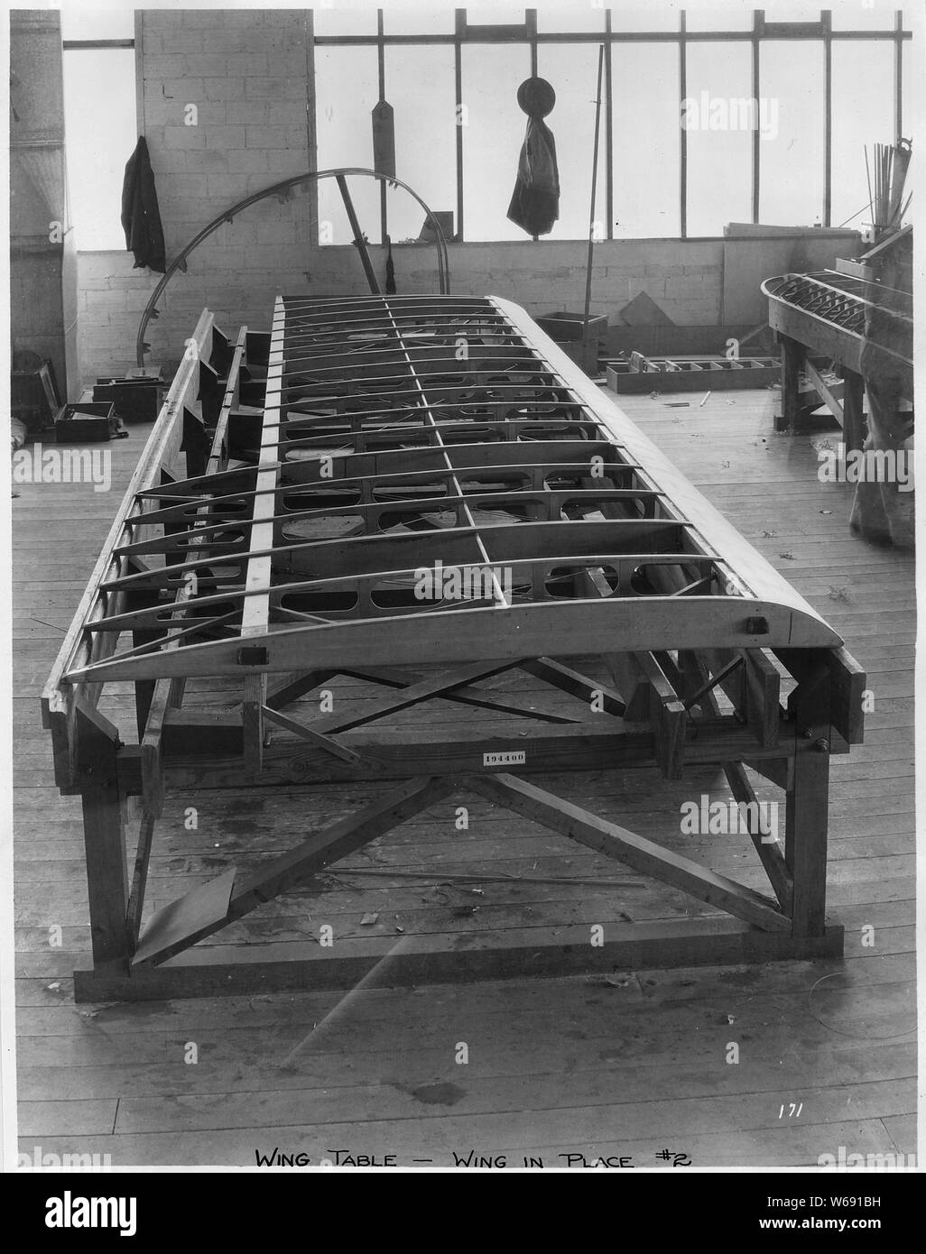 WIng Table, wing in place #2; Scope and content: Photographs ...