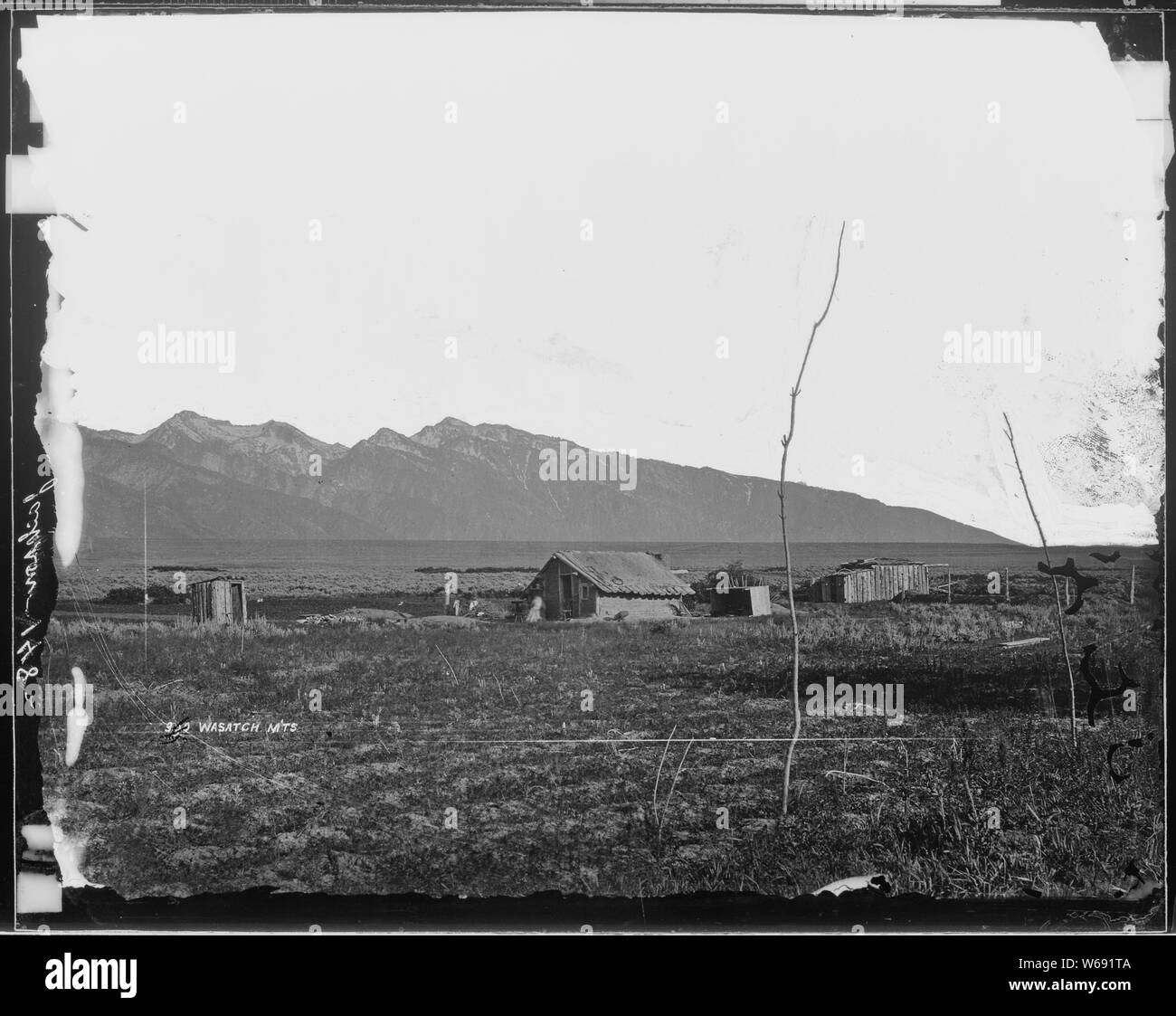 Wasatch mountains Black and White Stock Photos & Images - Alamy