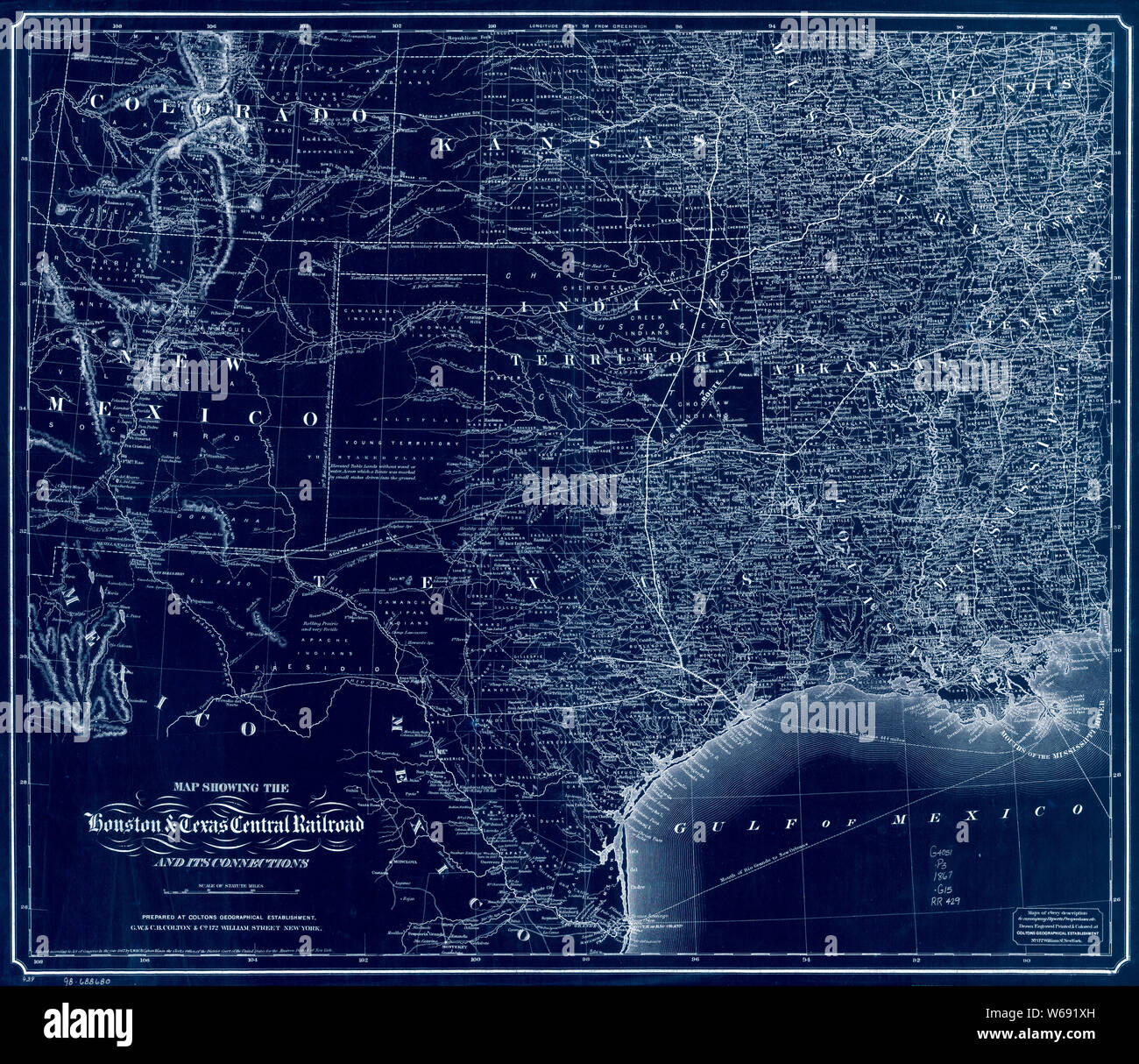 Houston Texas Railroad Map