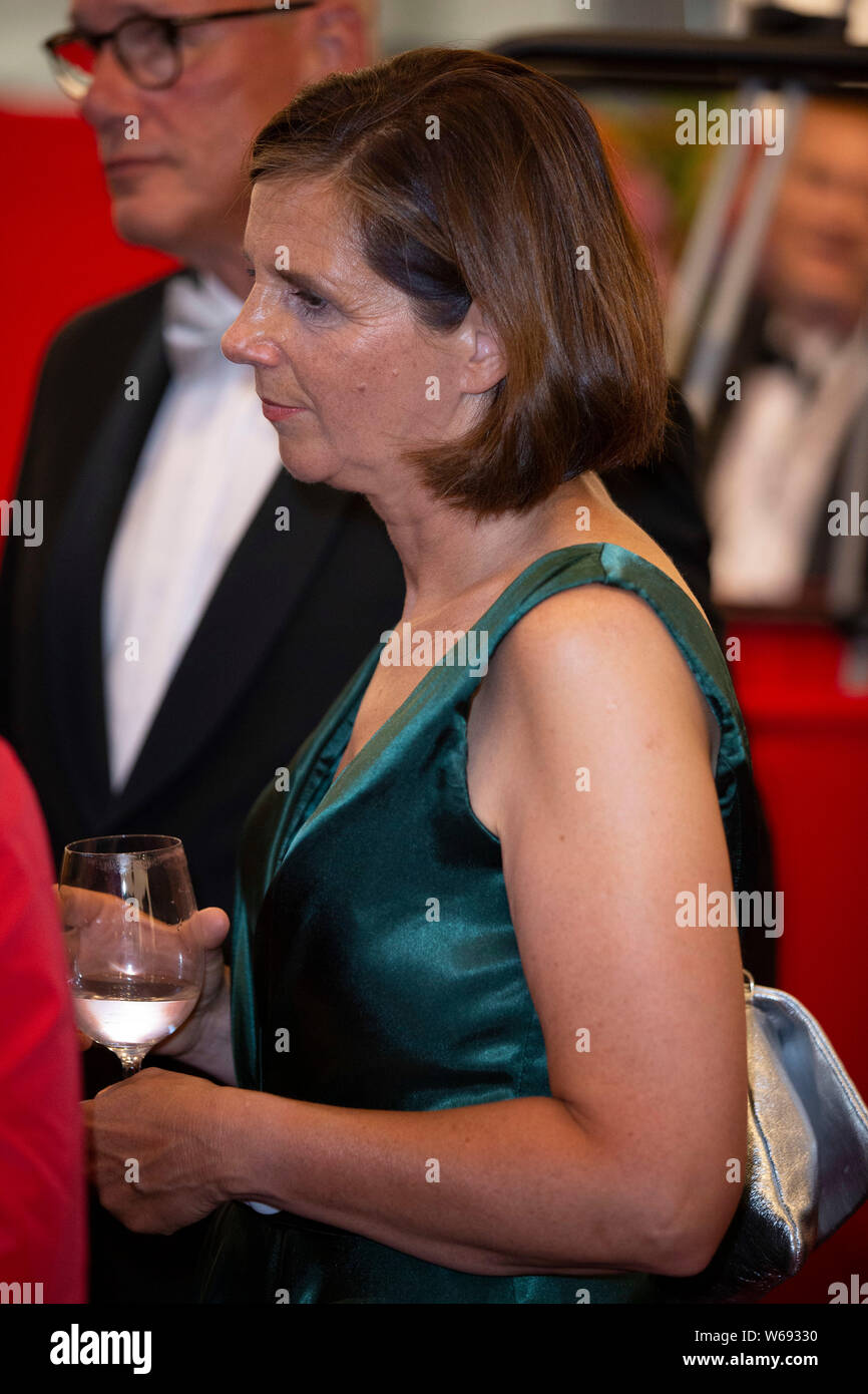 Katrin Göring-Eckhardt beim Staatsempfang im Anschluss an die Eröffnung ...