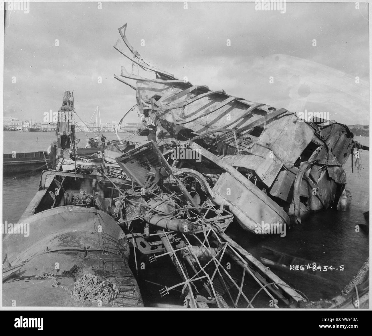Wreck of the U.S.S. Maine, ca. 1898; General notes: Use War and ...