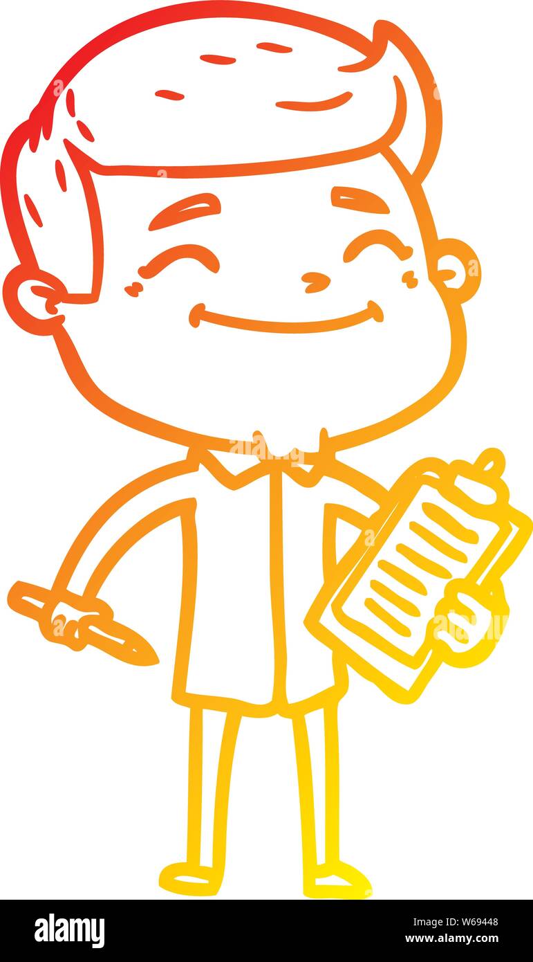 Man taking a survey Stock Vector Images - Alamy