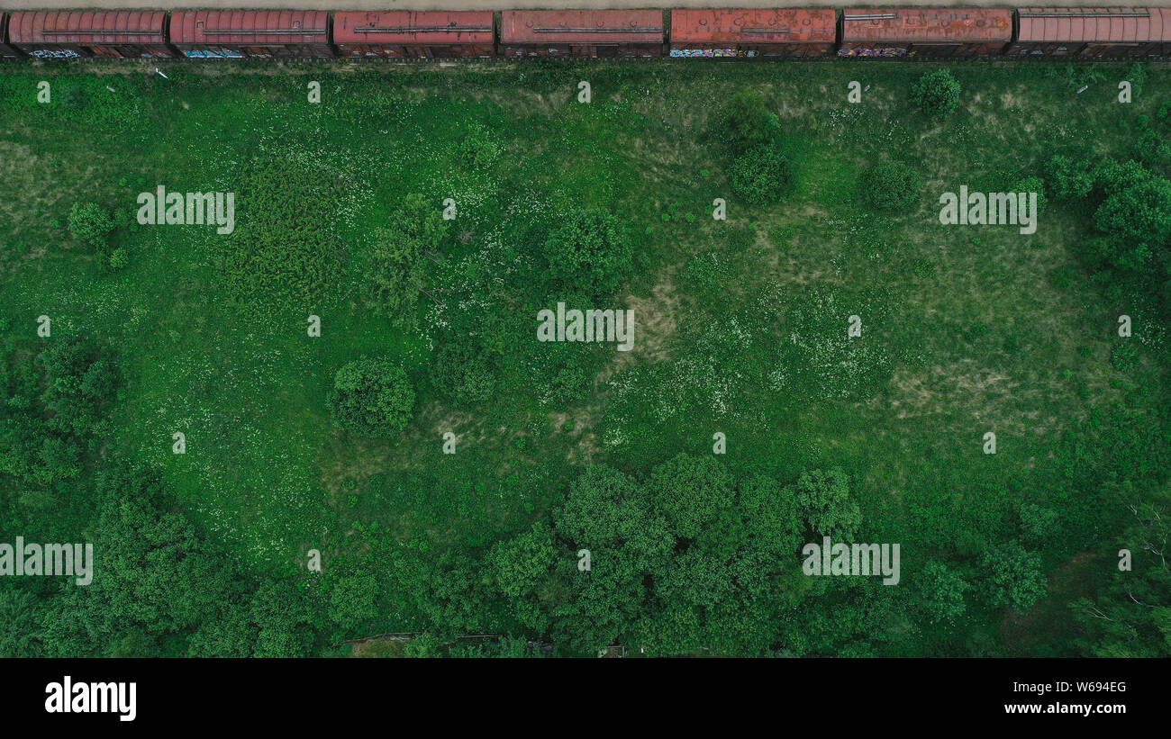 Landscape from above Stock Photo - Alamy